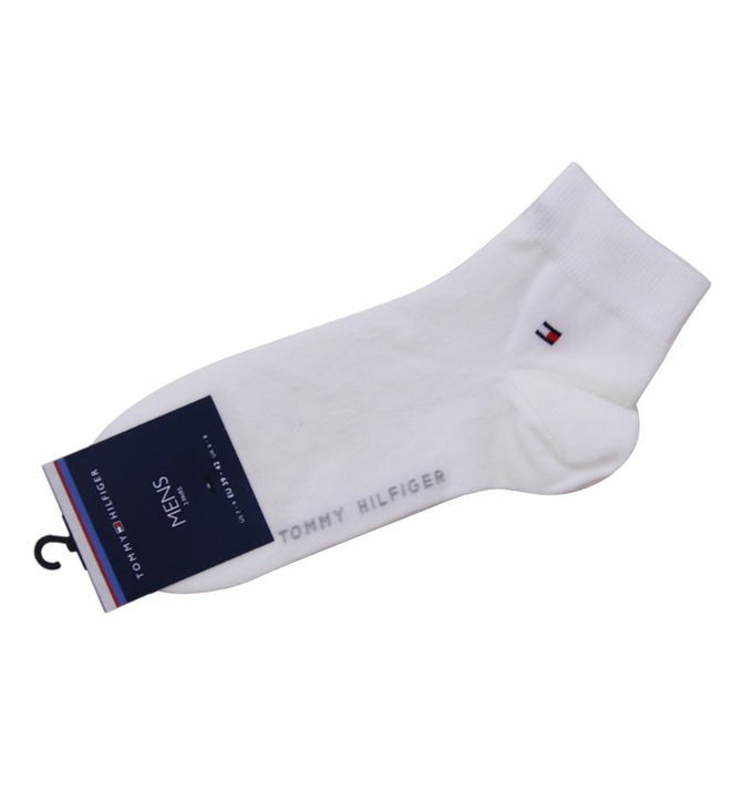 TOMMY HILFIGER PONOŽKY ŤAPKY WHITE 342 025 001 300
