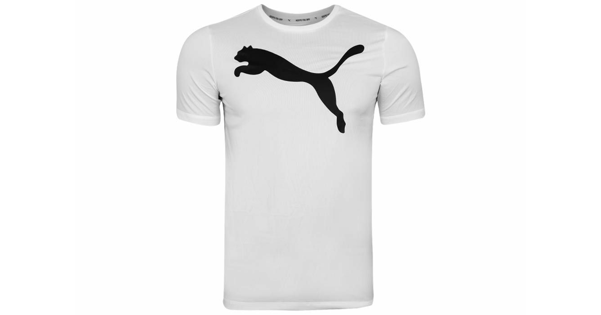 PUMA TRIČKO PÁNSKÉ T-SHIRT ACTIVE BIG LOGO TEE WHITE 586724 02