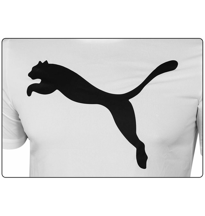PUMA TRIČKO PÁNSKÉ T-SHIRT ACTIVE BIG LOGO TEE WHITE 586724 02