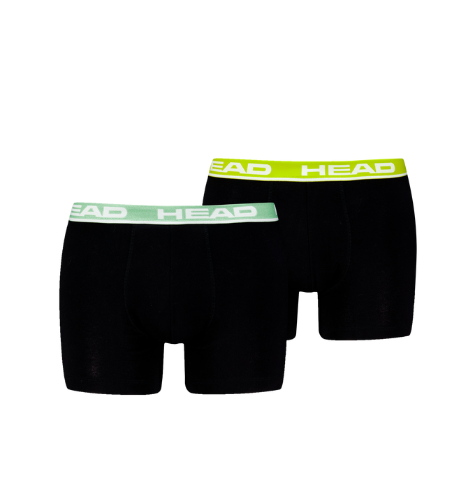 HEAD BASIC BOXER 2P BLACK COMBO 701202741 023 M - Messimo